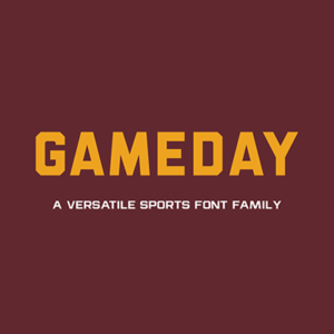Gameday Font | Studio One Four